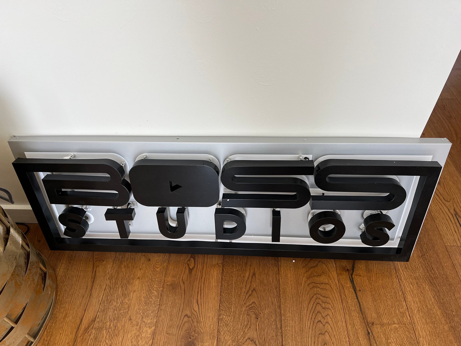 Backlit Company Sign, 3D Led Logo Custom Signage, Metal Light Custom ...