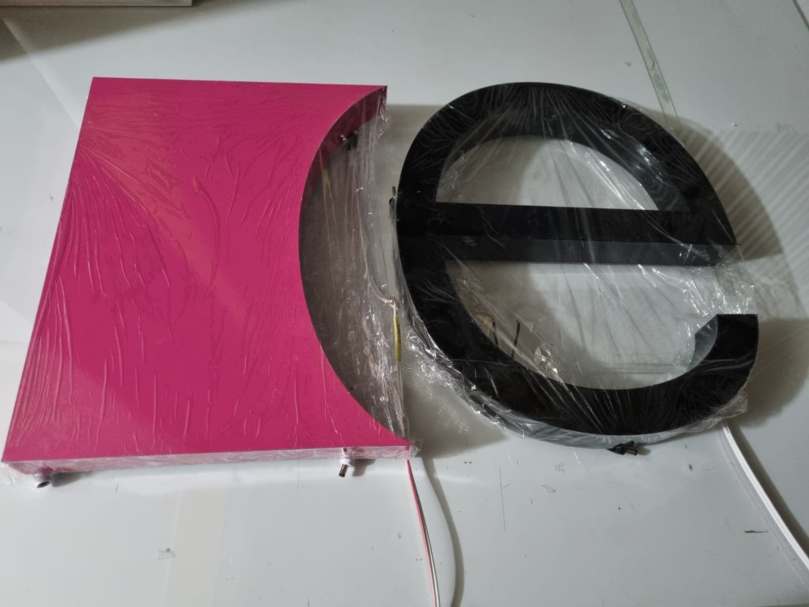 Backlit Company Sign, 3d Led Logo Custom Signage, Metal Light Custom ...