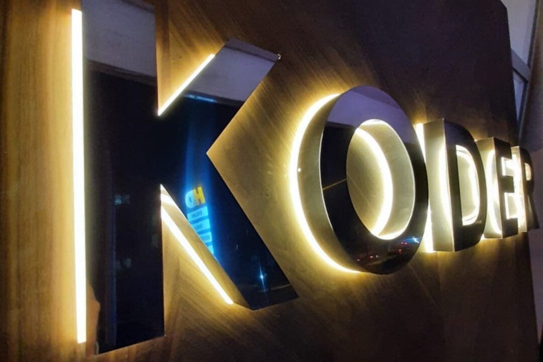 Backlit Sign 3d Led Logo Custom Signage Metal Light Custom - Etsy