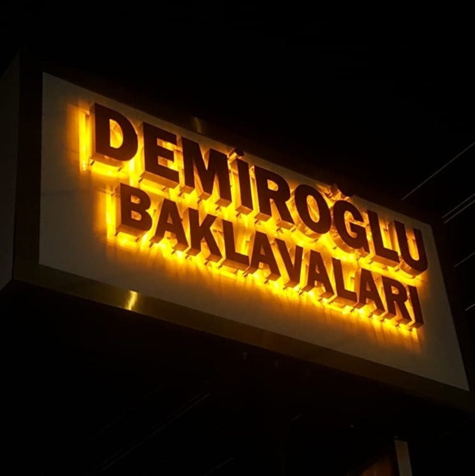 Outdoor Business Custom Led Sign, Backlit Stainless Steel 3D Letter ...
