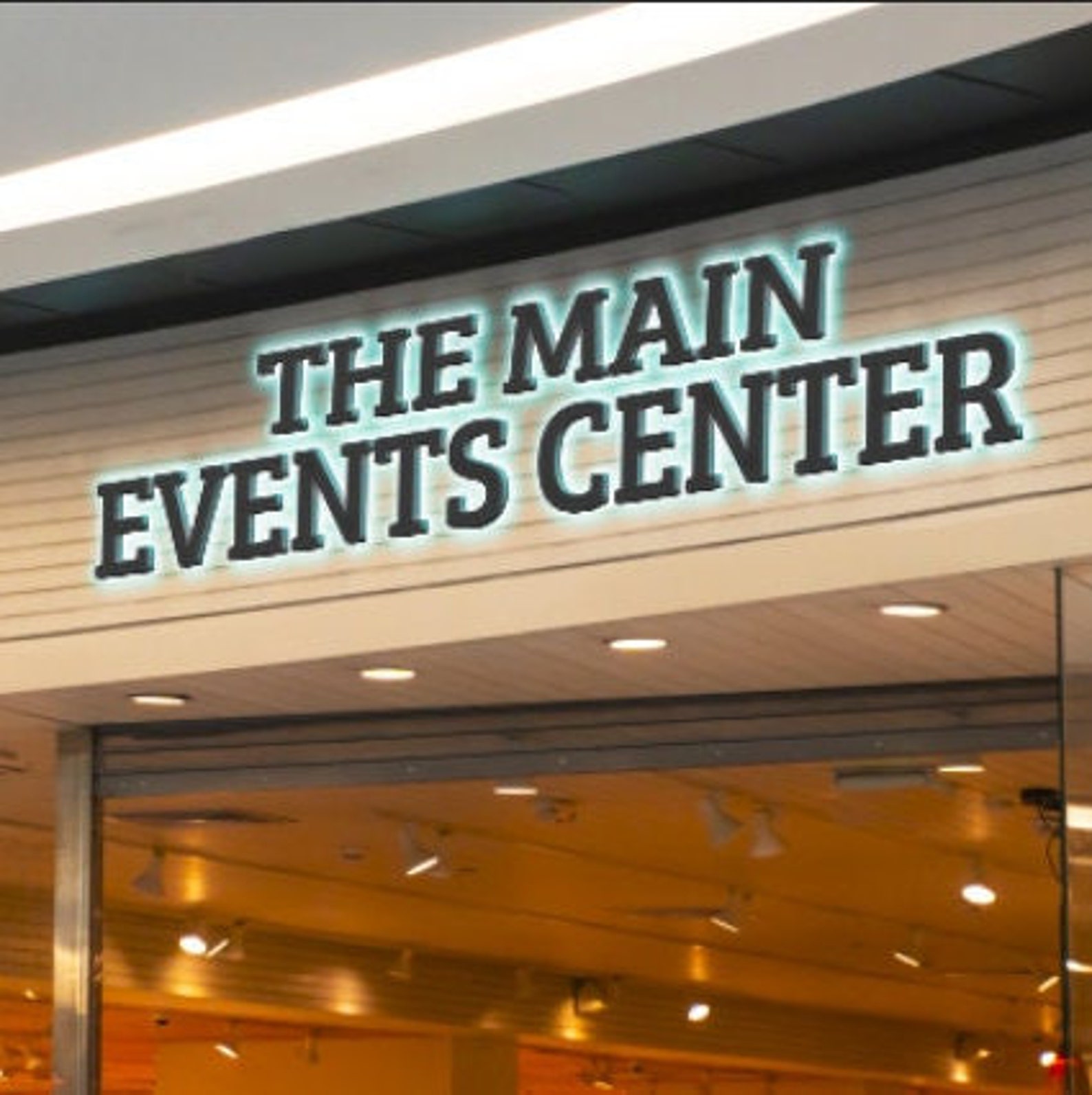 3D Letters Business Outdoor Signs, Backlit Stainless Steel Letter Sign ...