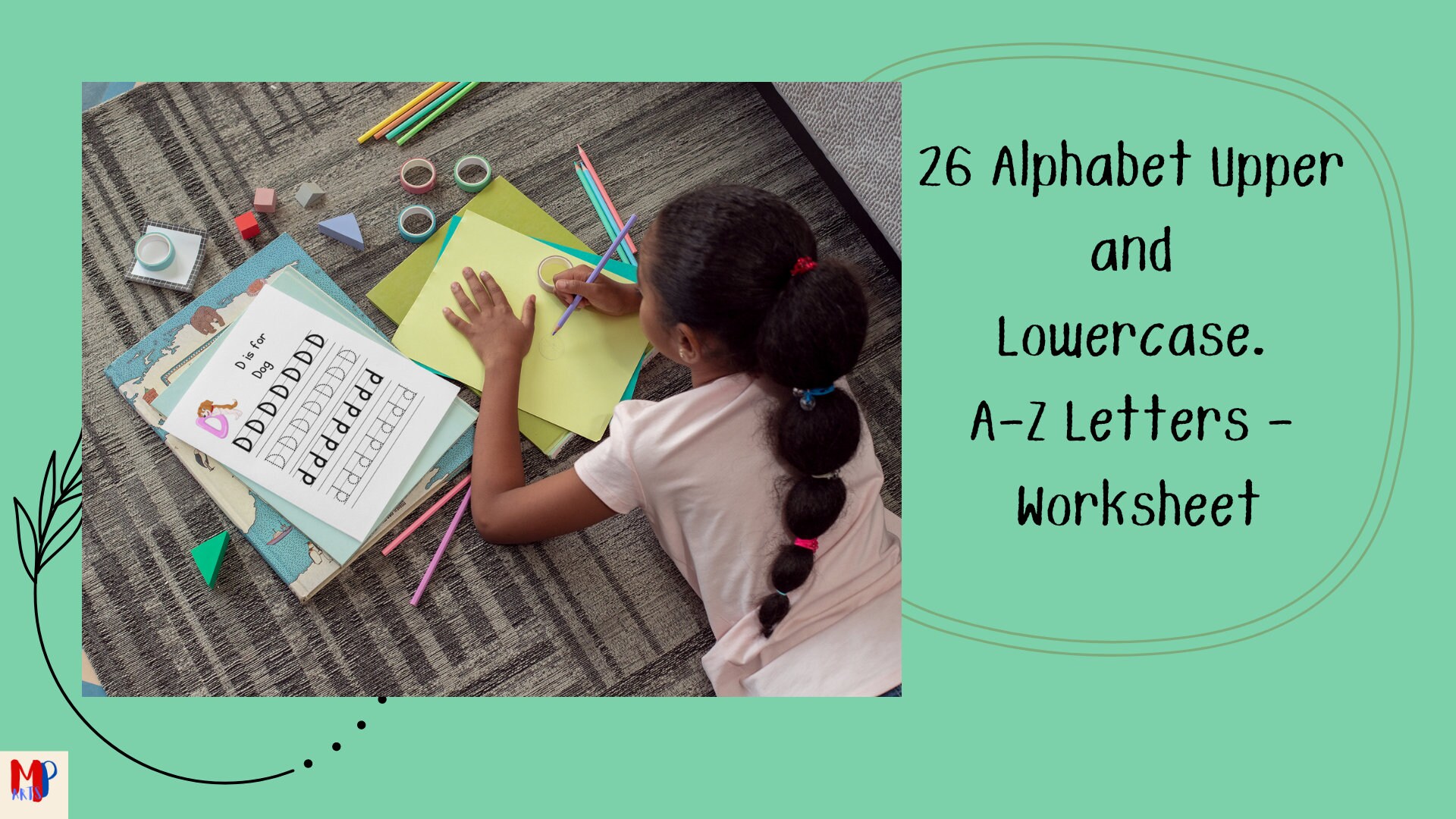 Printable Toddler Alphabet Tracing -26-worksheets - Instant Download - Etsy