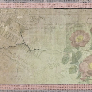 Tattered Newspaper Junk Journal Printable Pages | Vintage Newspaper ...