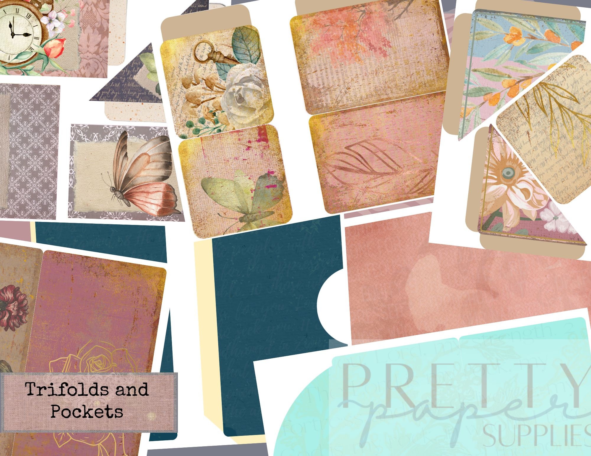 Psalms of Praise Junk Journal Ephemera Pack Christian Ephemera ...