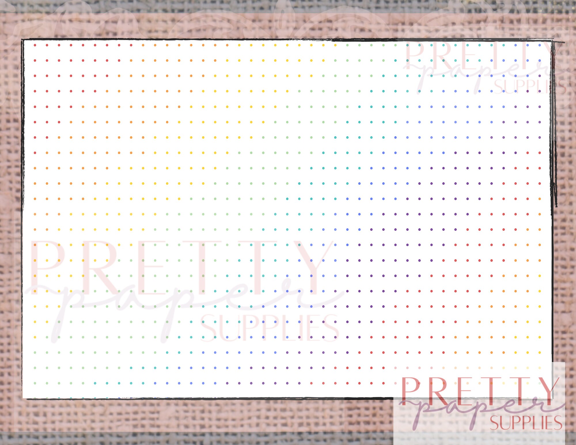 Just Lines and Dots Junk Journal Printable Pack Bullet - Etsy