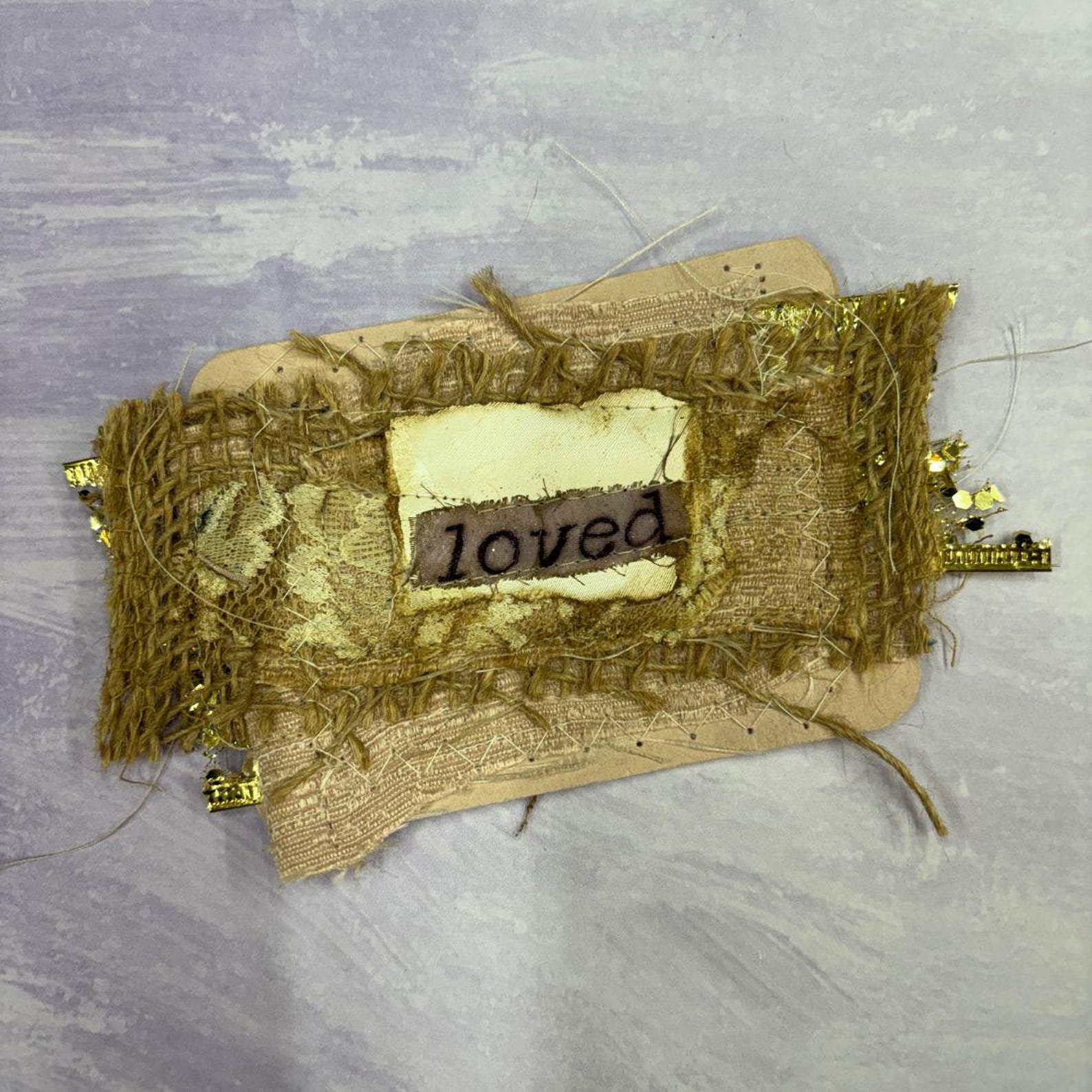 Handmade Journaling Cards | 3 Piece Set Pink Junk Journaling Card Set ...