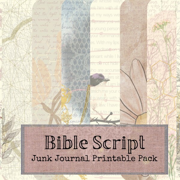 Bible Journal Kit - Etsy