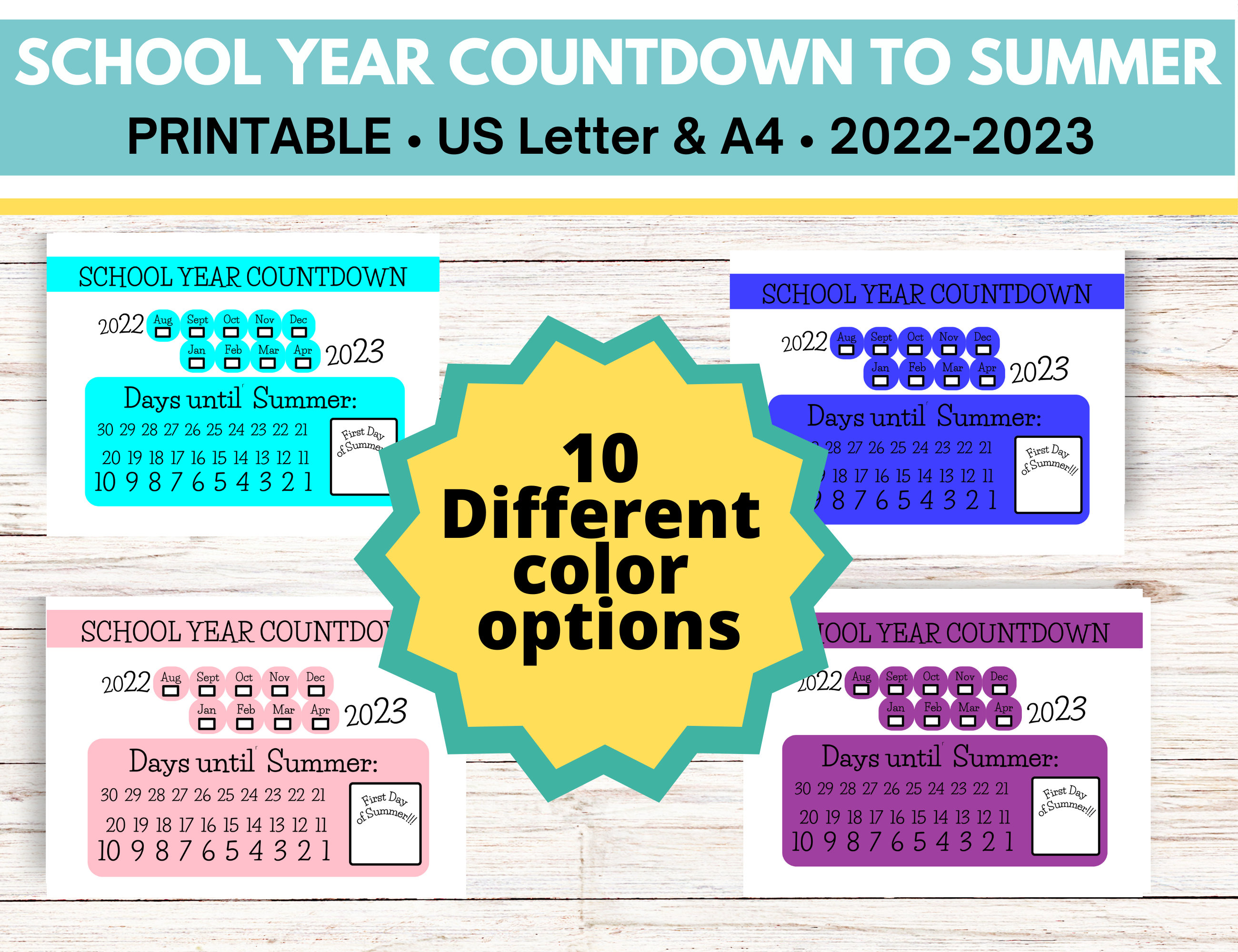 My School Year Countdown Countdown 2022 2023 Until SUMMER Etsy my-school-year-countdown-countdown-2022-2023-until-summer-etsy
