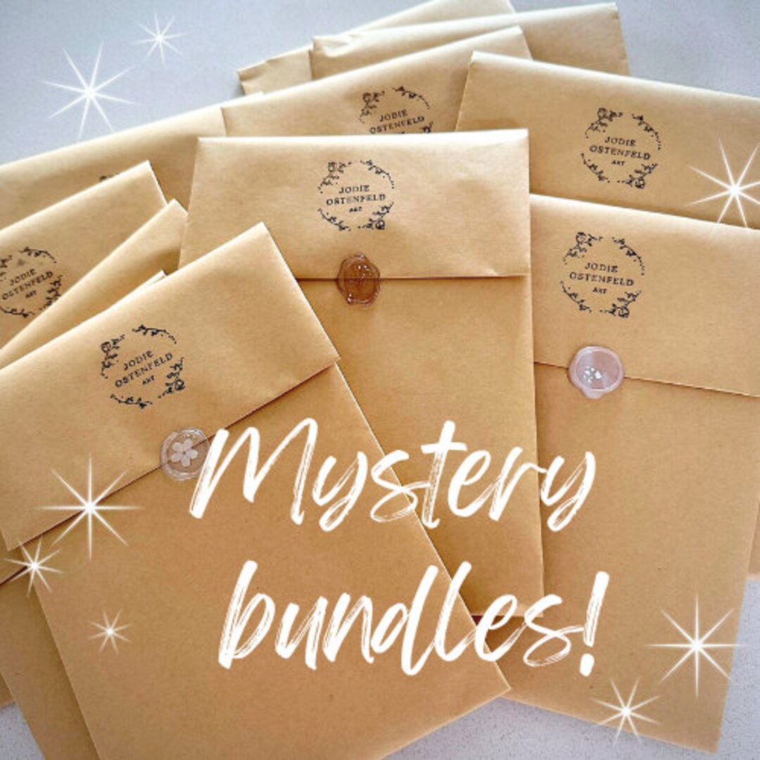 Mystery Art Bundle - Assorted Surprise Art Pack - Mystery Art Grab Bags ...