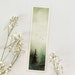 Forest Bookmark Watercolour Pine Forest Bookmark Watercolour Art ...
