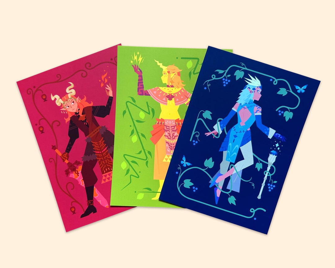 TOTK - Link Elemental Armor Prints - Etsy