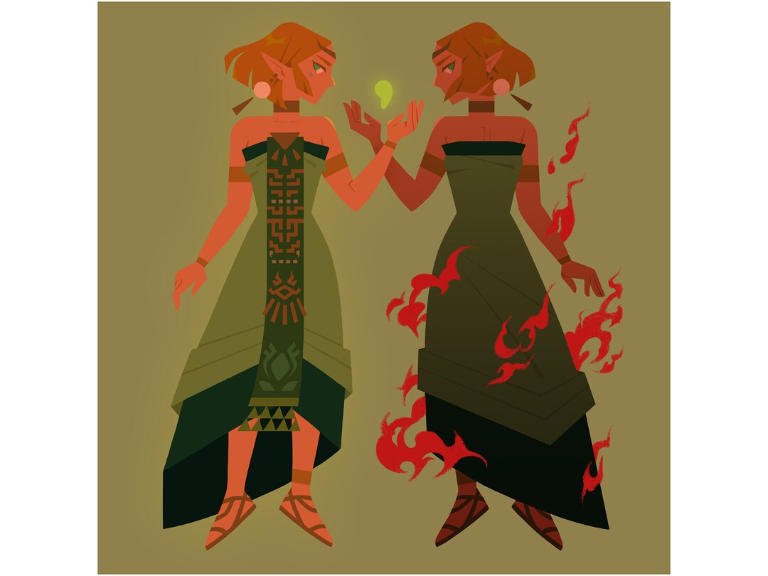 TOTK - Zelda Print - Etsy