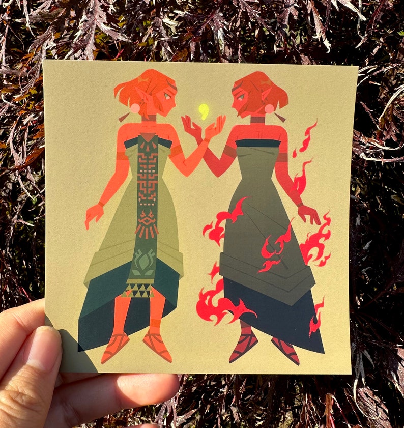 TOTK - Zelda Print - Etsy