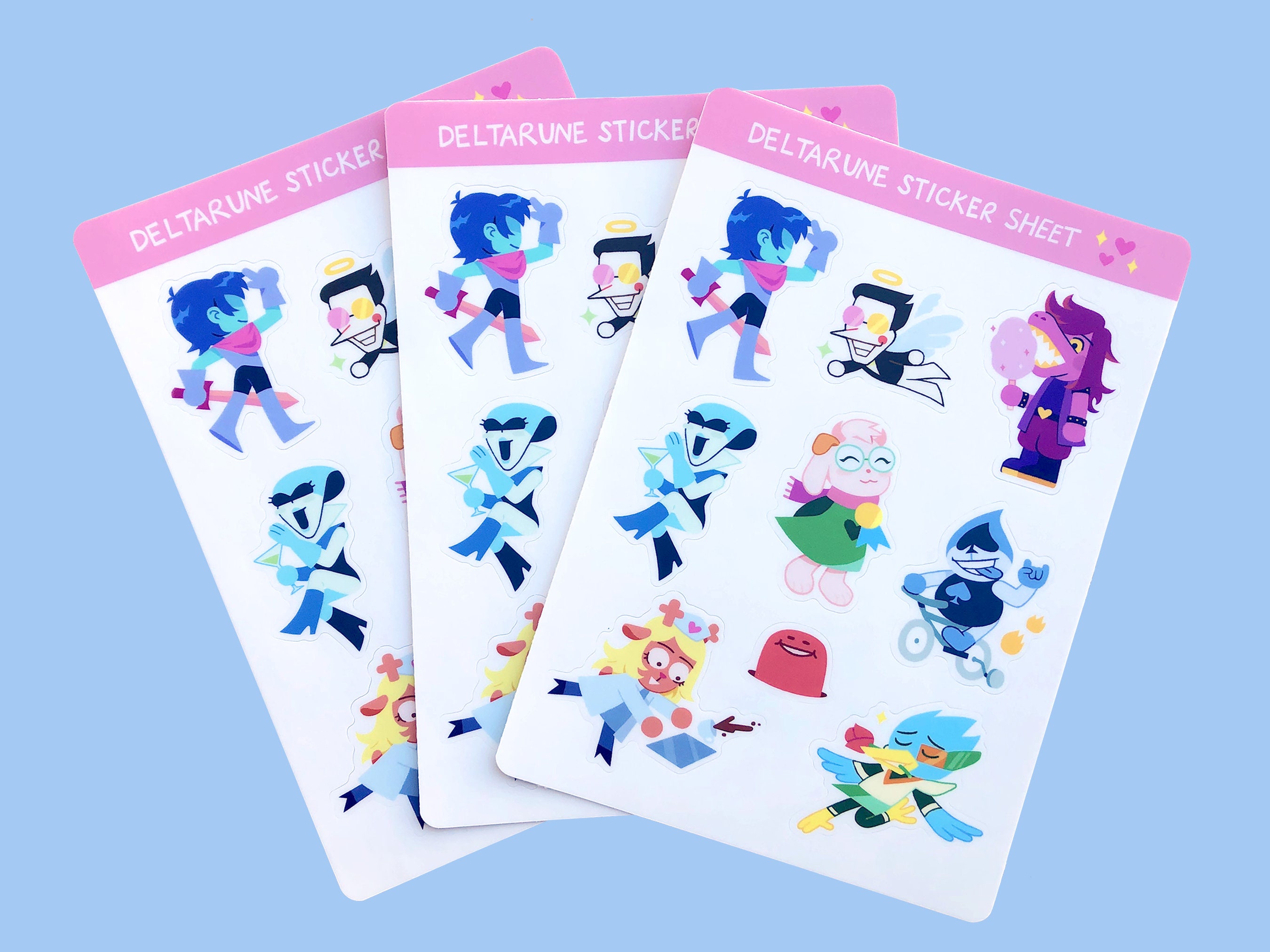 Deltarune Sticker Sheet - Etsy