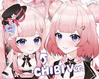 Premade Female Vtuber Live2d Vtuber Model/commercial Use Ready to Use ...