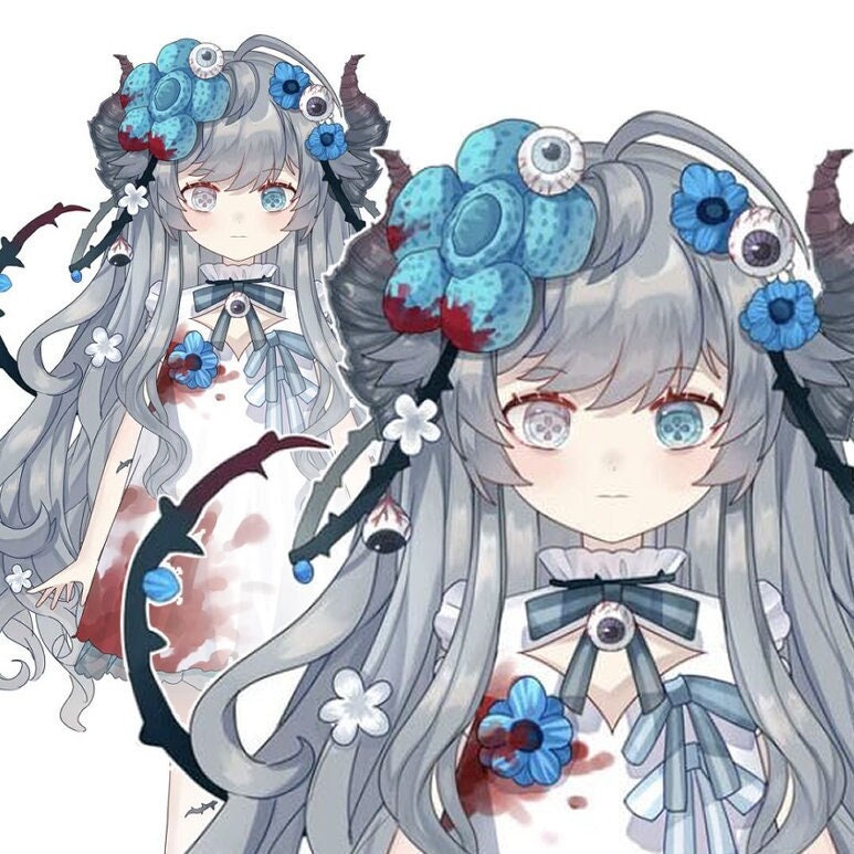 Vtuber Live2d Fullbody Custom Made Character Design Hololive - Etsy