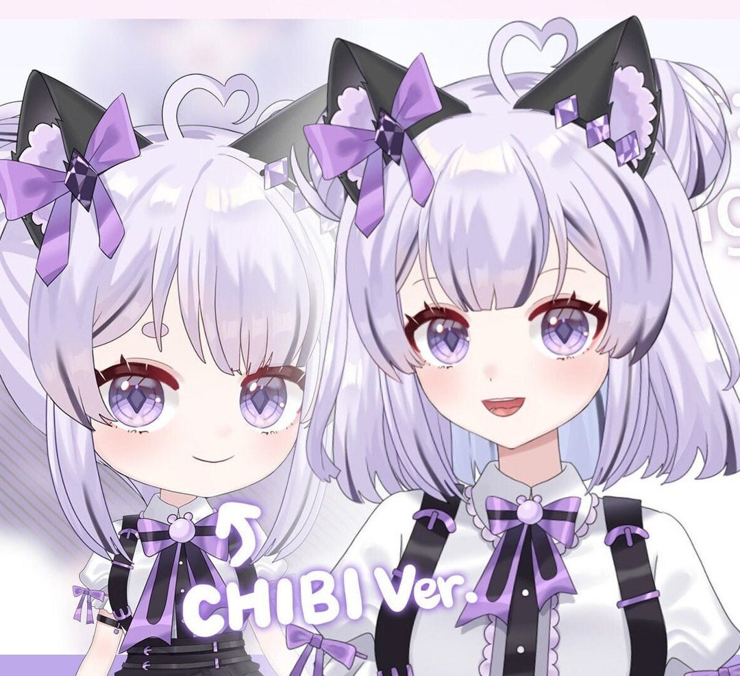 Premade Female Vtuber Live2d Vtuber Model/commercial Use Ready to Use ...