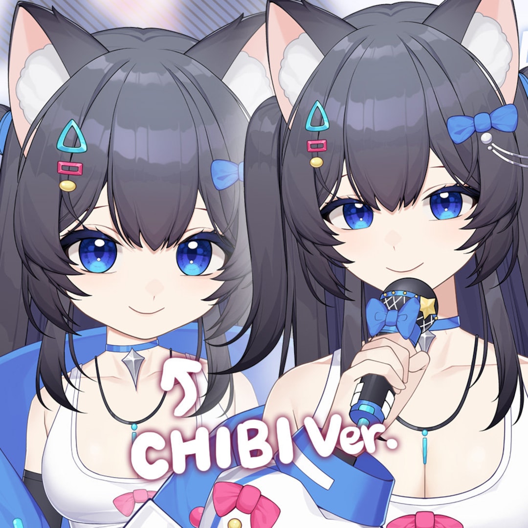 Premade Female Vtuber Live2d Vtuber Model/commercial Use Ready to Use Model Fullbody Vtuber ...