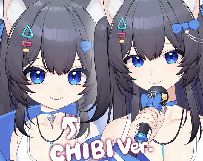 UNIQUE Vtuber Adopt Bundle pngs, Model Art, Overlay Set - Etsy