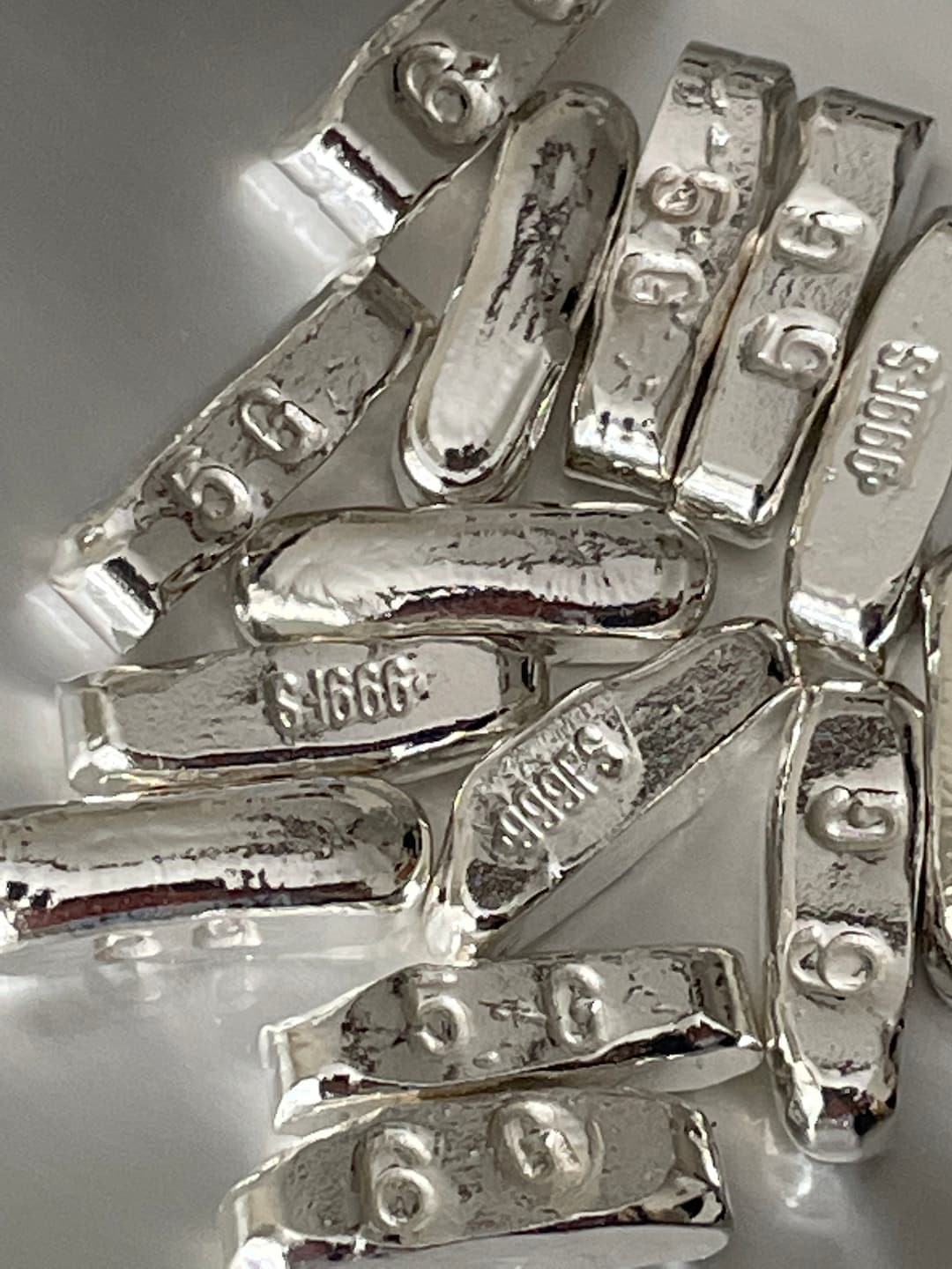 Silver Bar - .999 Fine Silver - Hand Poured & Stamped - Etsy