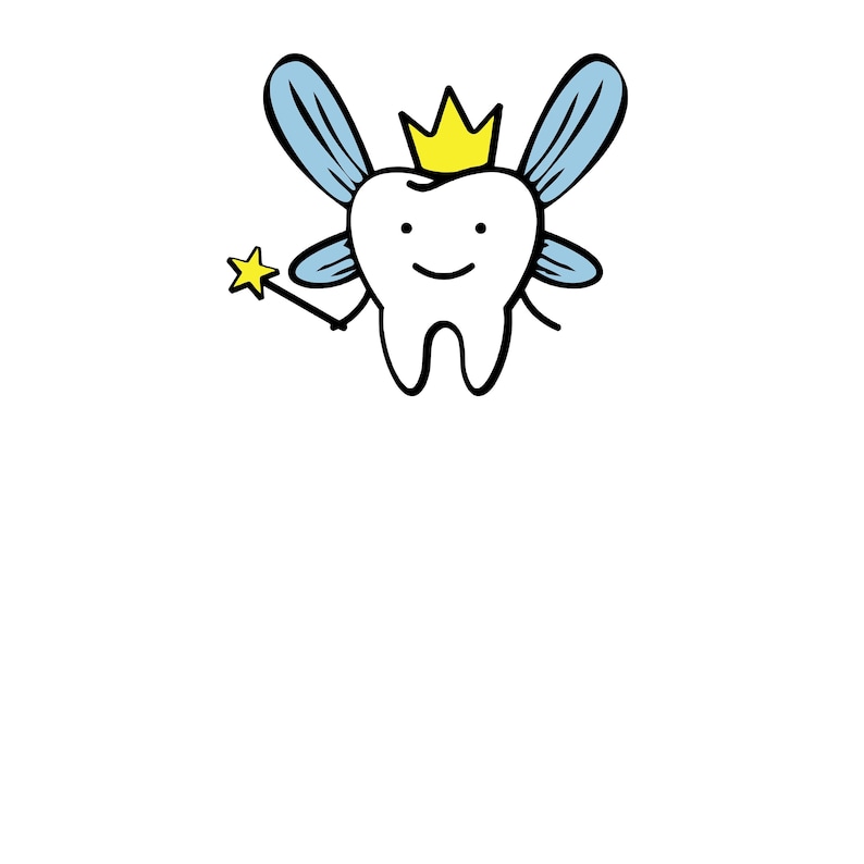 Cute Tooth Fairy Cut File Png, Jpg, Pdf, and Svg - Etsy