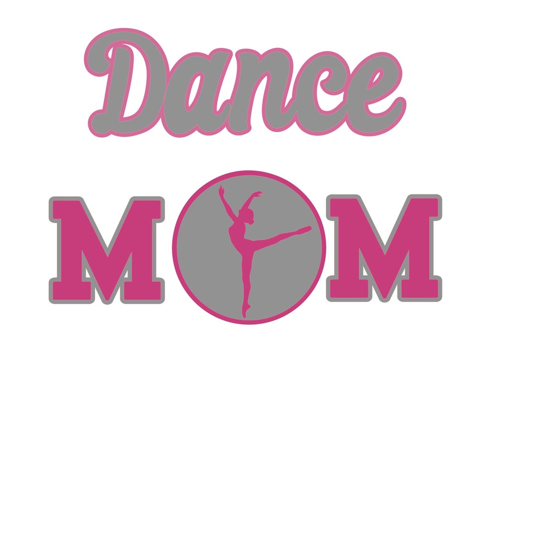 Dance Mom Cut File PNG and SVG - Etsy