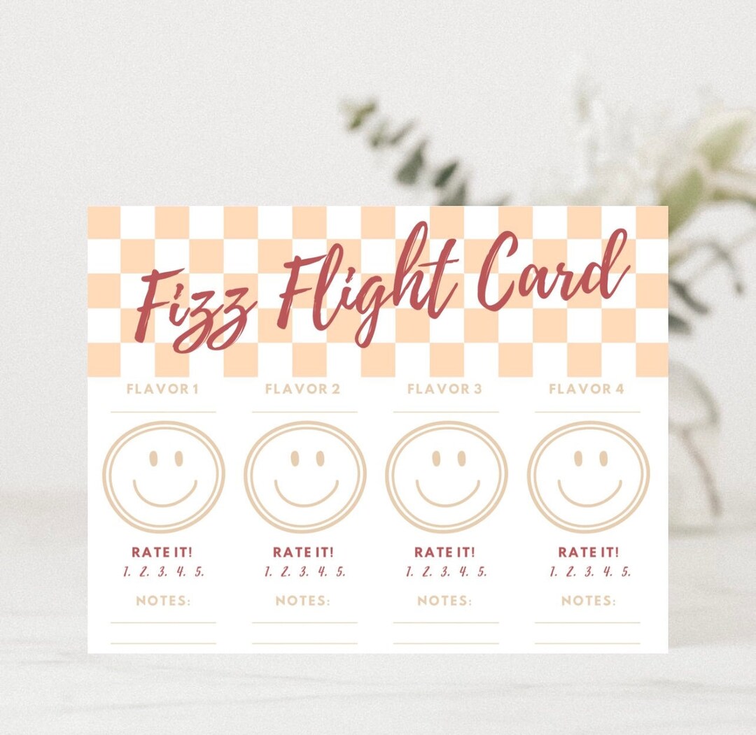 Arbonne | Fizz Stick Flight Card | Event Cards | 30-day | 11'' X 8.5 ...