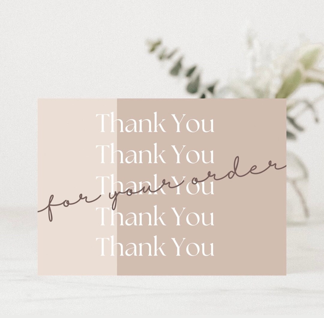 Arbonne Minimalist Preferred Client Thank You Sample Cards - Etsy Canada