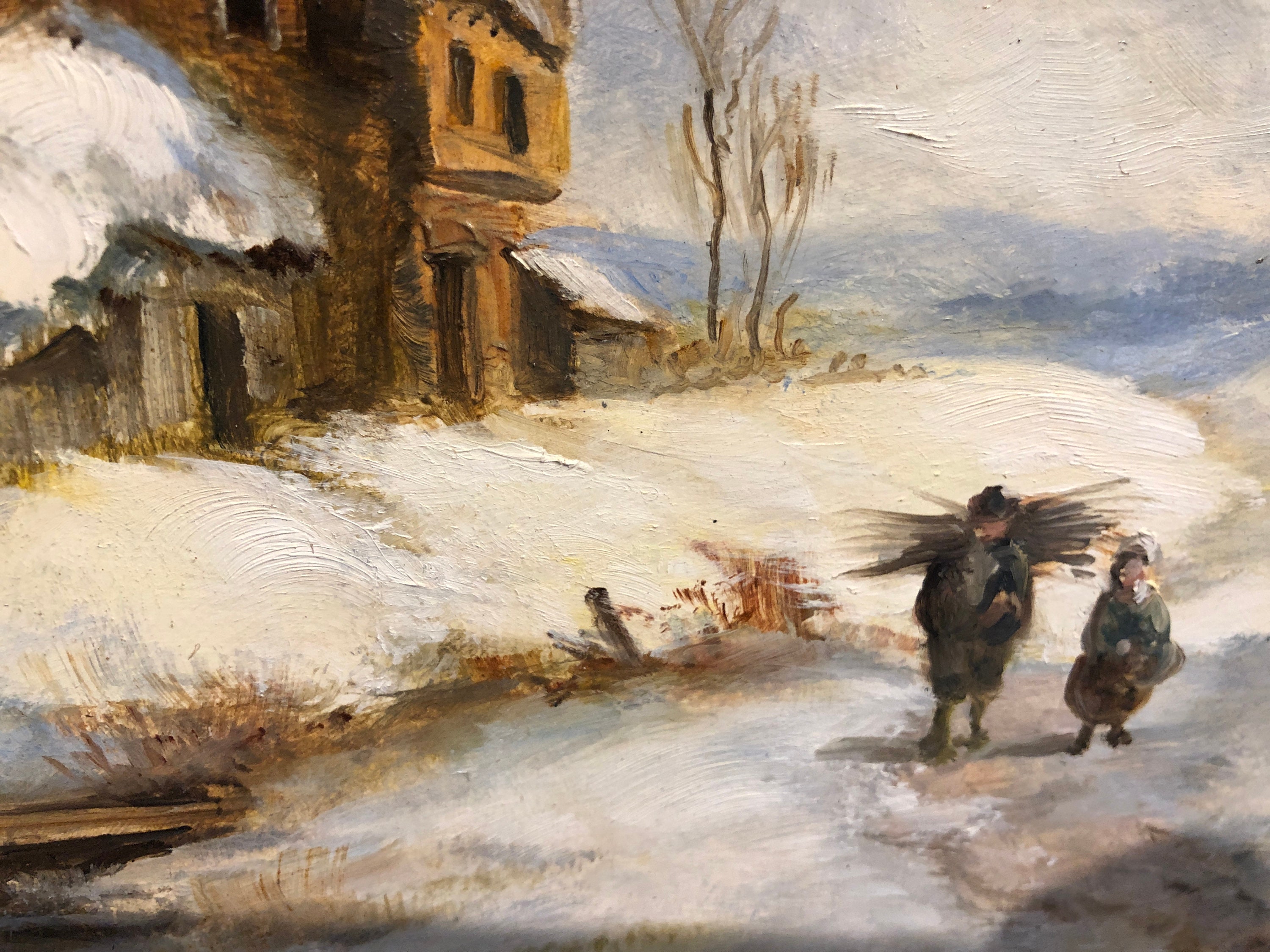 Original Oil Painting by M . J . Randall Mid 20th Century Impressionism ...