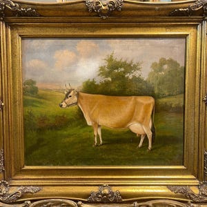 William Albert Clark “hockley Lucy” 1942 Original Oil Painting British ...