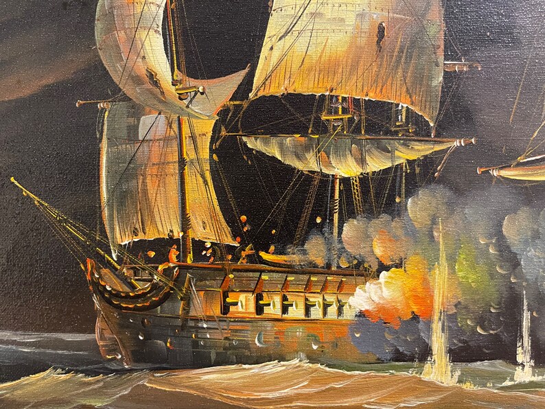 Rare ORIGINAL Oil Painting Old MASTER Style Piece 20th Century - Etsy