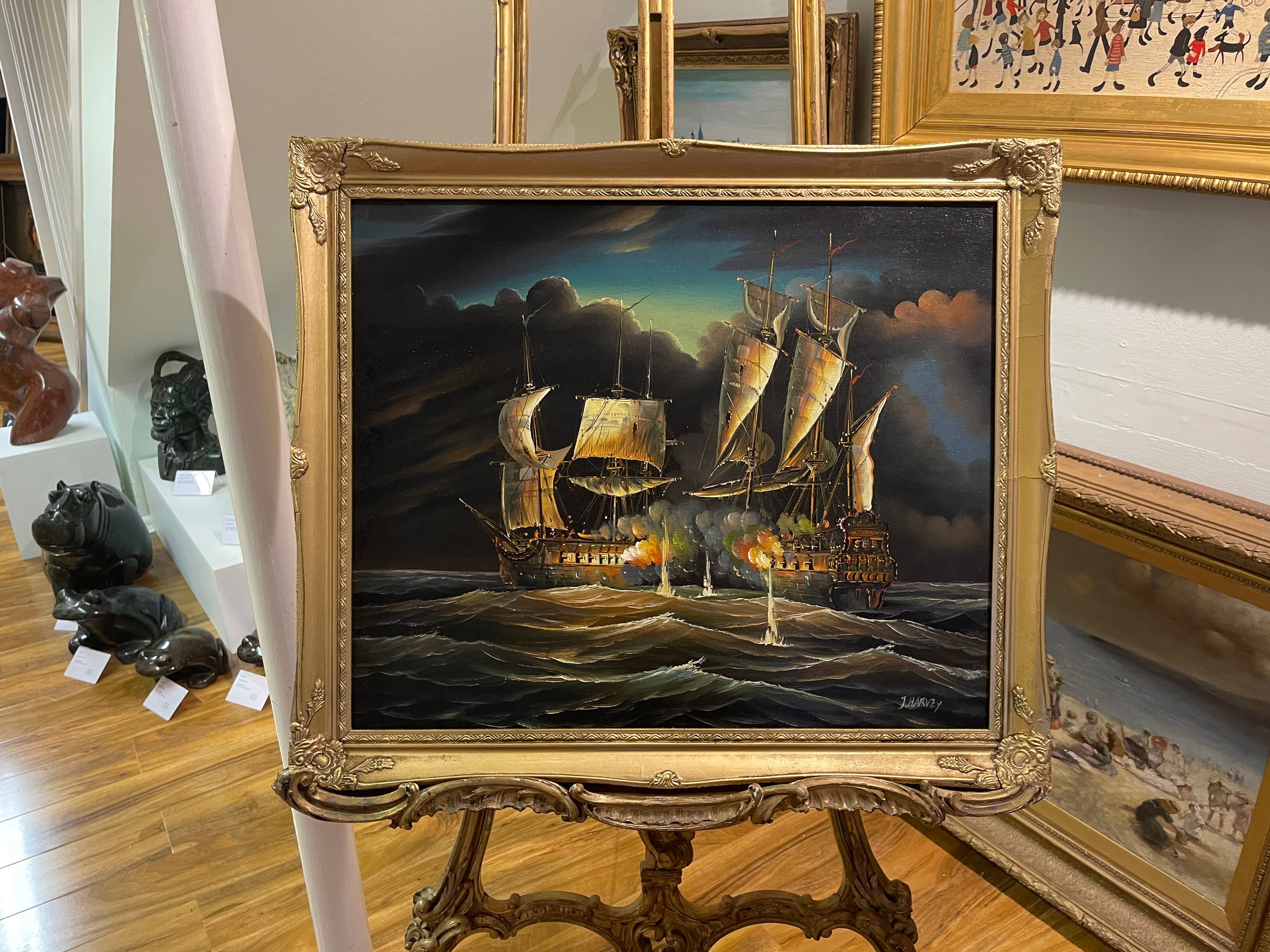 Rare ORIGINAL Oil Painting Old MASTER Style Piece 20th Century Rare ...