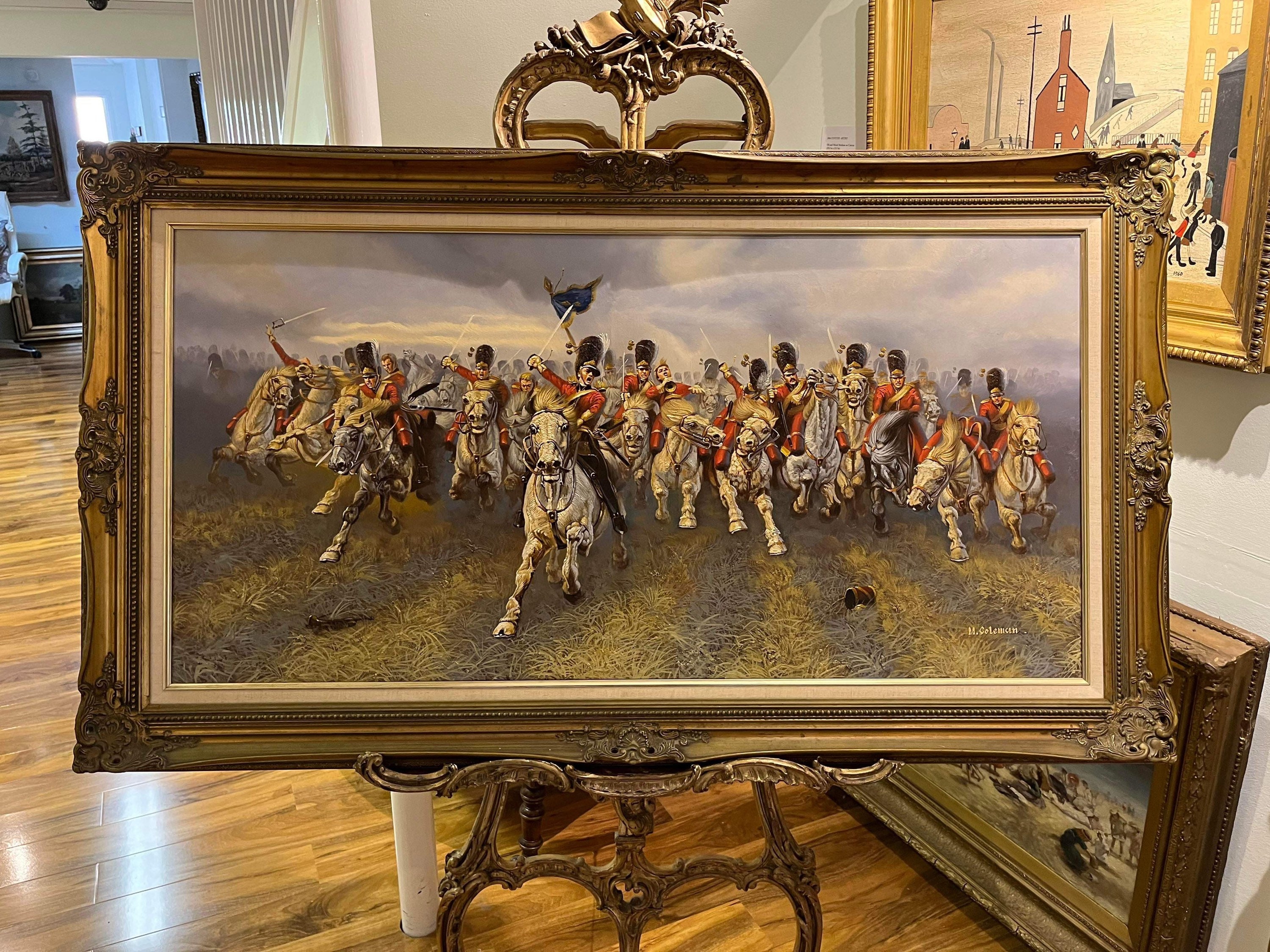 Charge Of The Light Brigade Painting