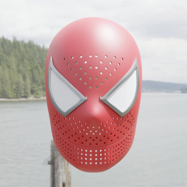 Raimi Spiderman Face Shell - Etsy