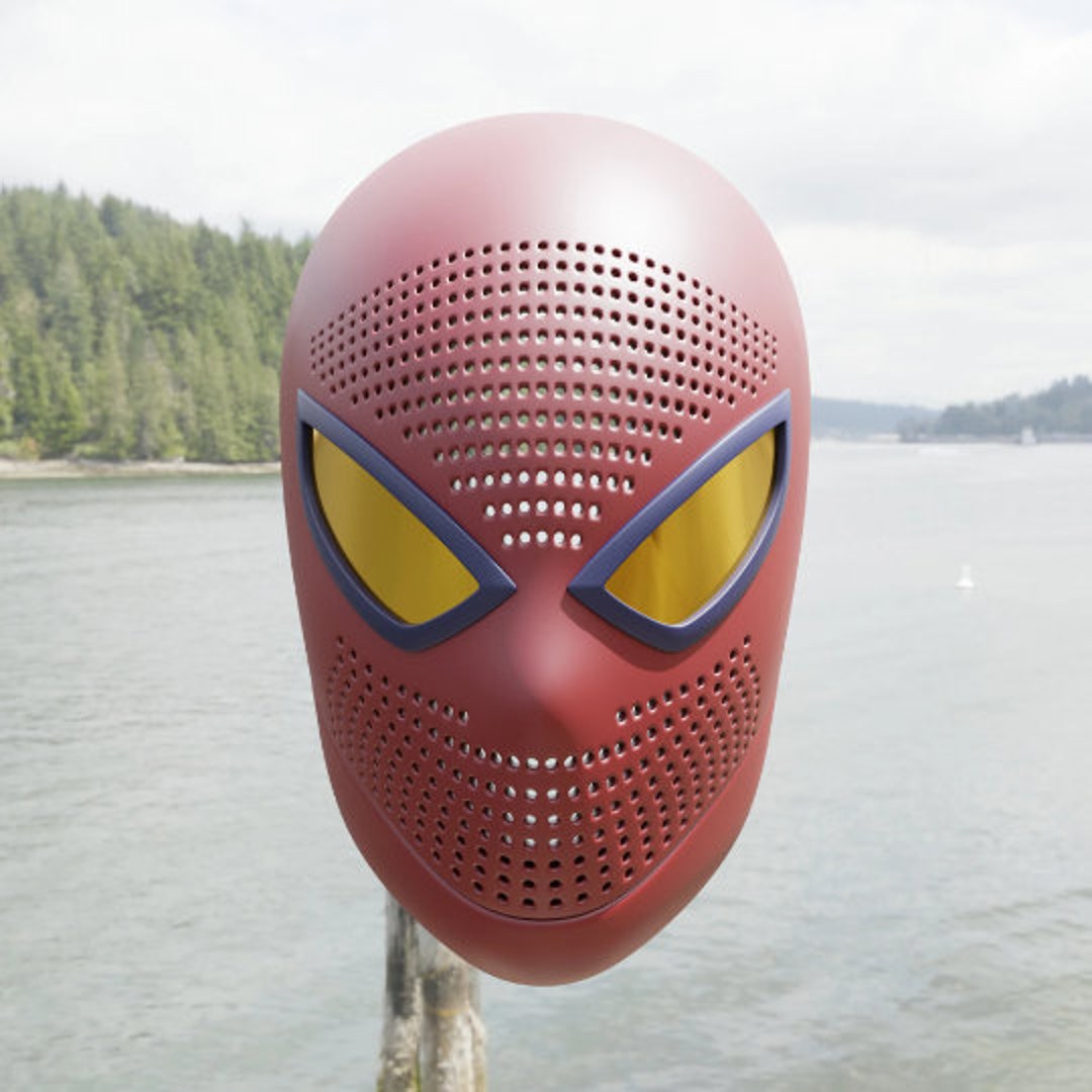 Amazing Spiderman 1 Face Shell V2 digital Download, 3D Printable File ...