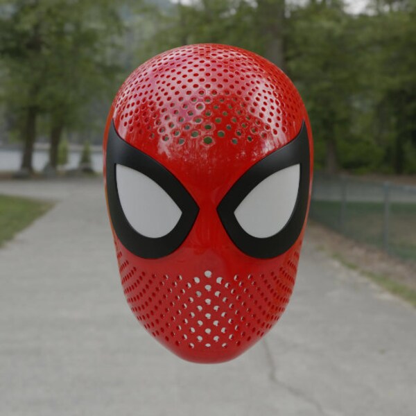 Spider Man Faceshell Into the Spiderverse - Etsy