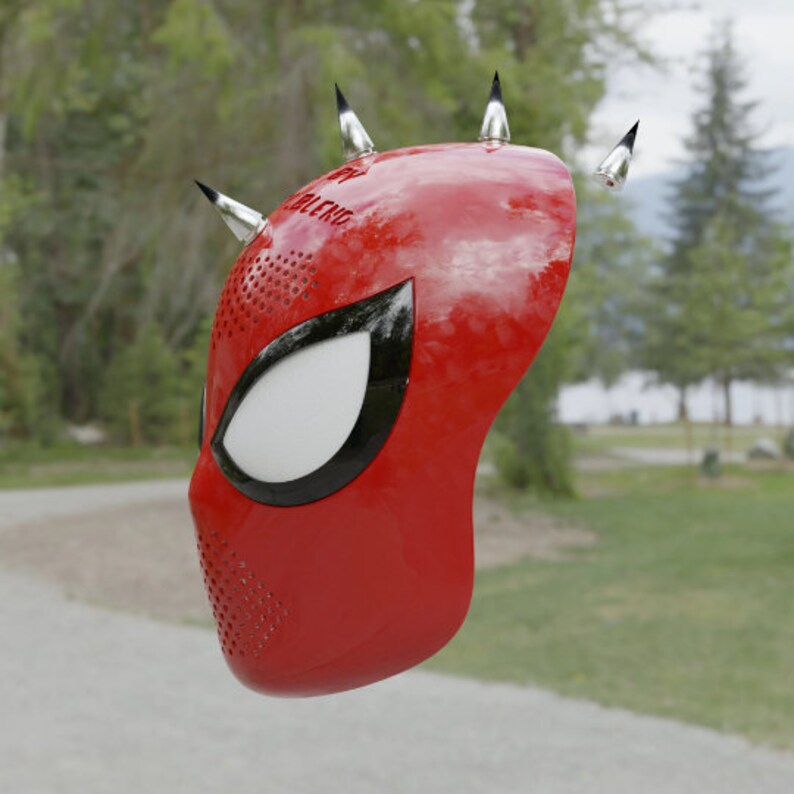 Spiderpunk Face Shell digital Download, 3D Printable File - Etsy