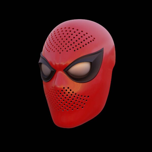 Spider Man Face Shell - Etsy