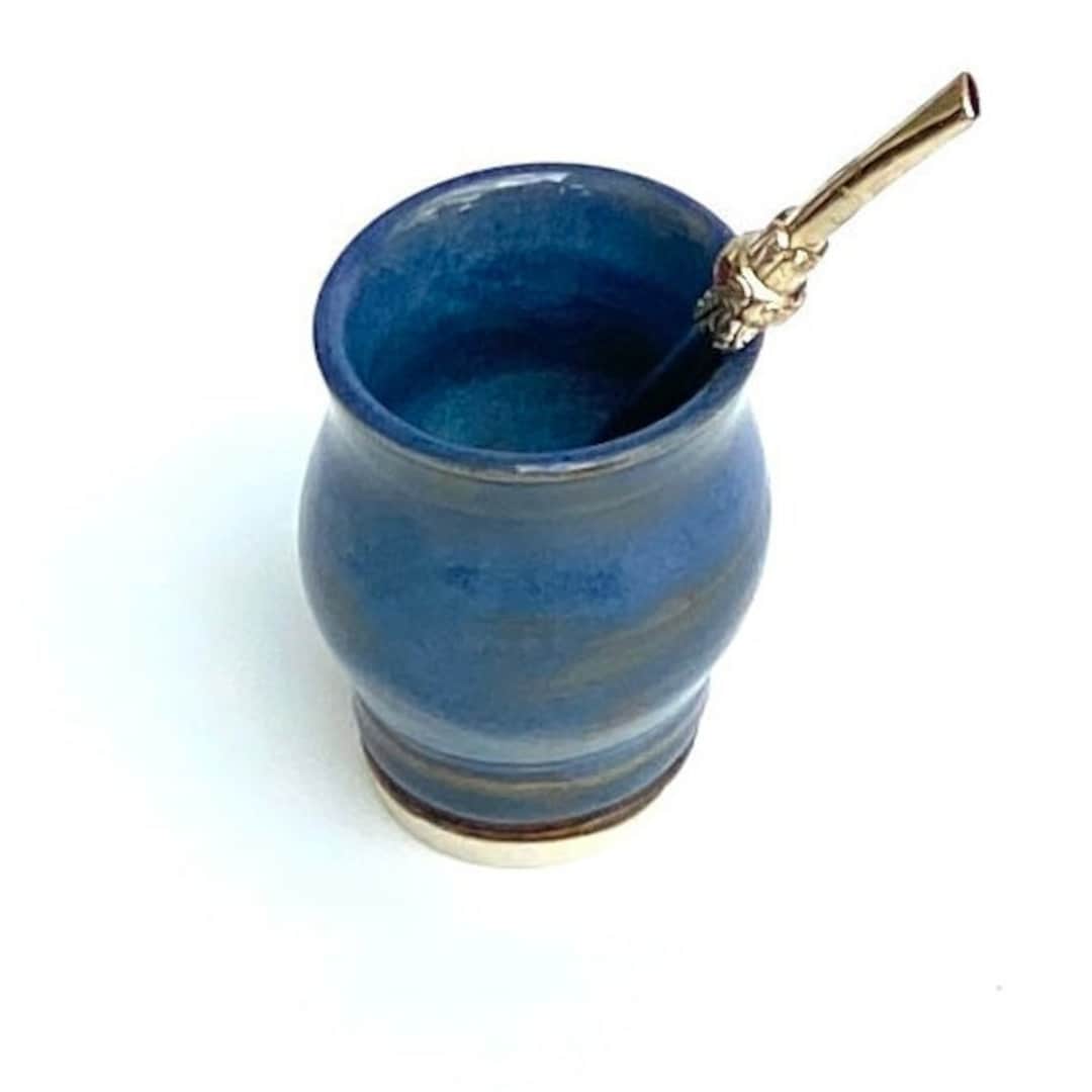 Ceramic Mate Gourd. Yerba Mate Cup. Handmade Argentina Mate - Etsy