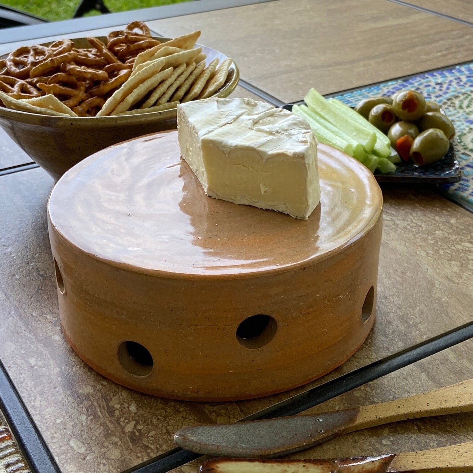 Ceramic Cheese Warmer. Use the Handmade Brie Warmer Instead of Brie ...