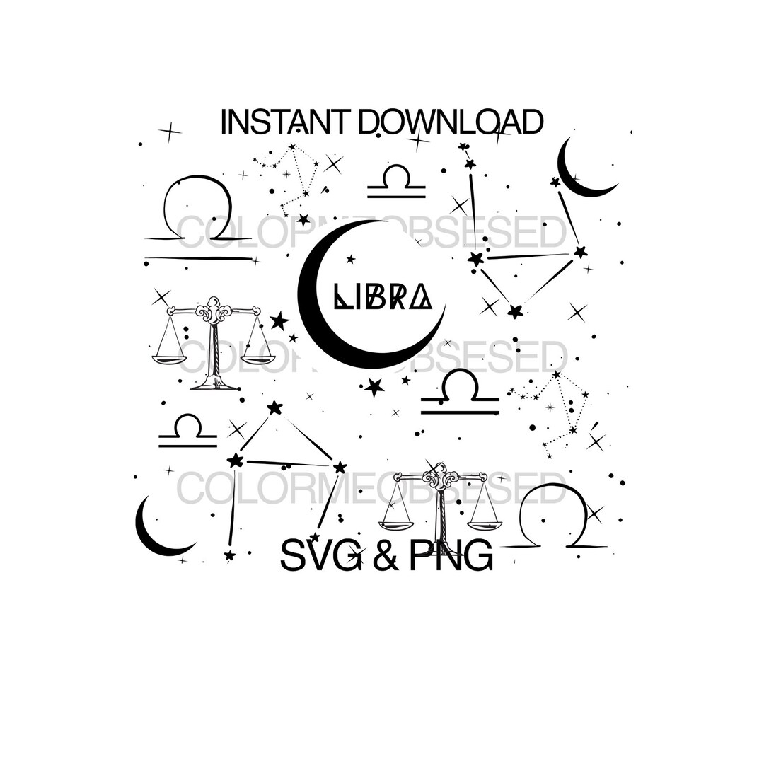 Libra Tumbler Wrap - Etsy