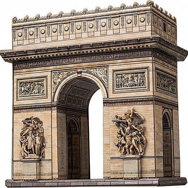 Arc De Triomphe 3d - Etsy