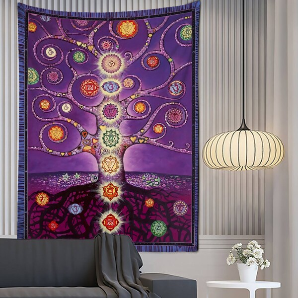 Chakra Tapestry - Etsy
