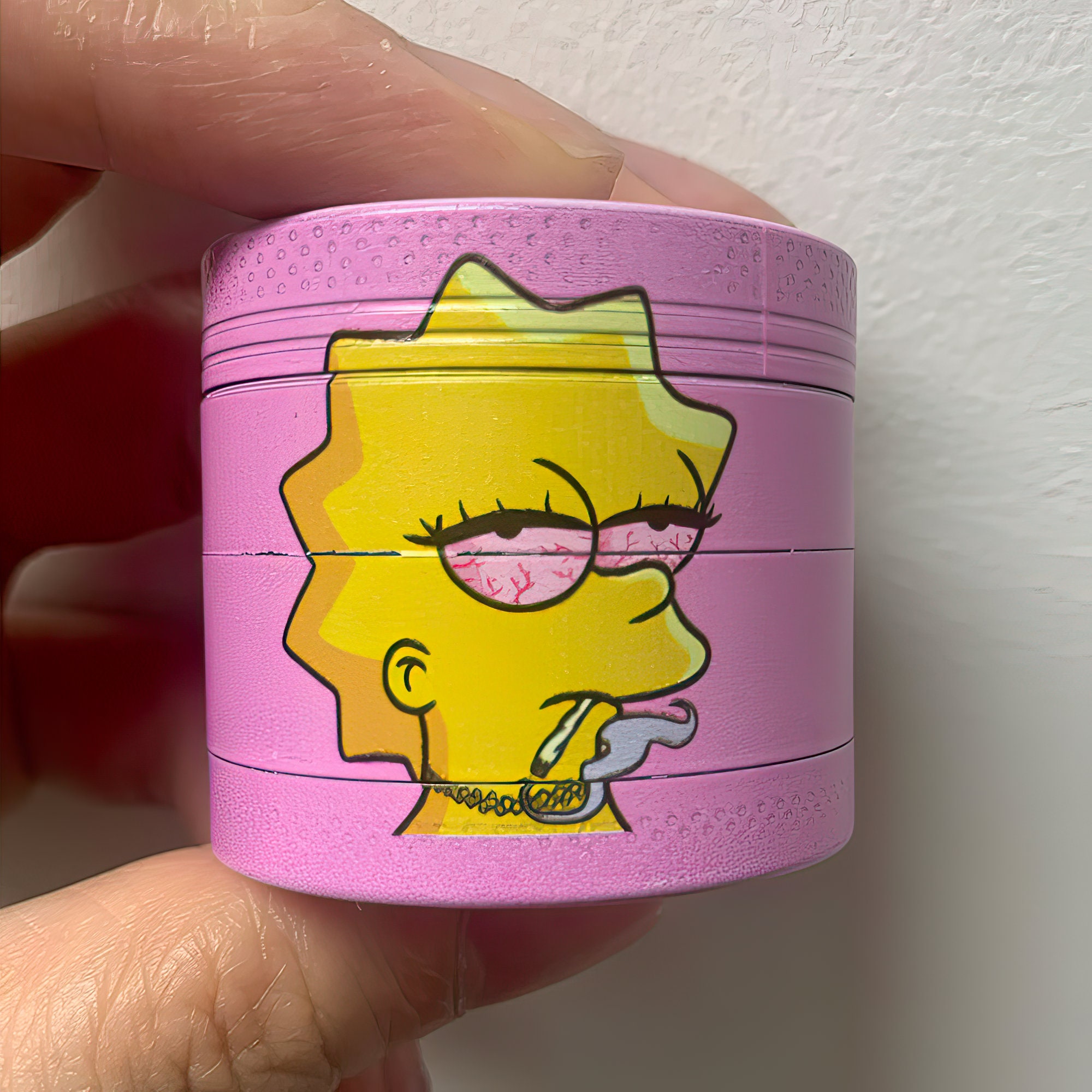 40mm Stoner Lisa Simpson Grinder the Simpsons Herb - Etsy