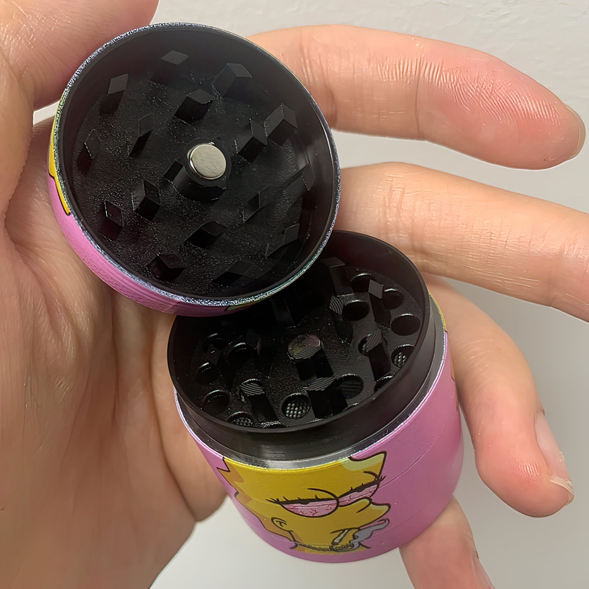 40mm Stoner Lisa Simpson Grinder the Simpsons Herb - Etsy