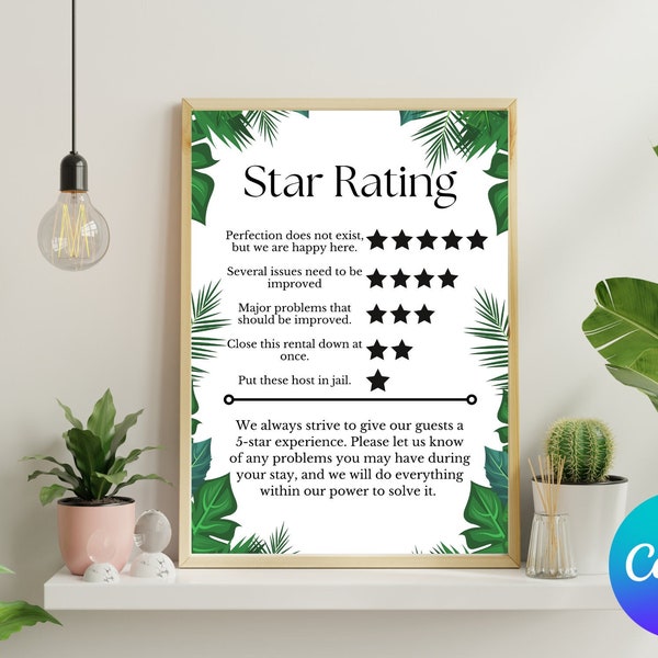 Airbnb Five Star Review - Etsy Airbnb Five Star Review - Etsy
