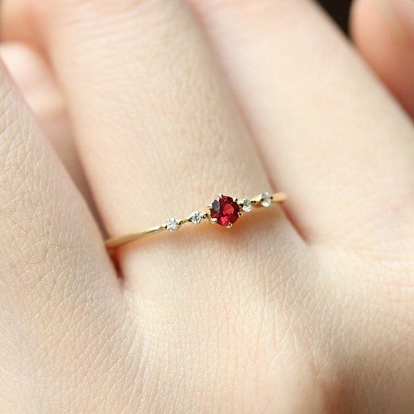 Red Ring - Etsy UK