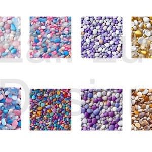 Pebbles Digital Scrapbook Printable Paper * Digital Paper * Stones ...