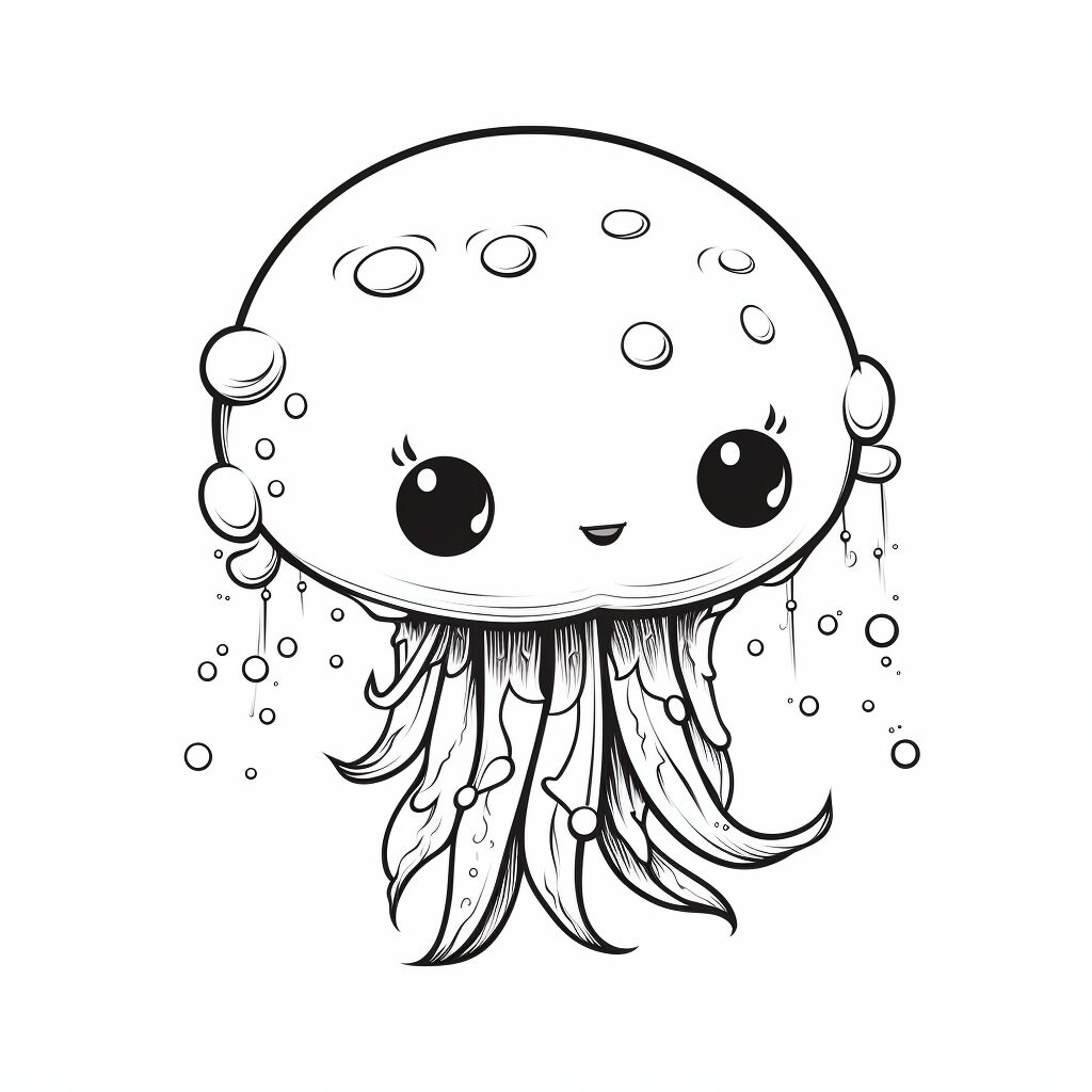 Here Are 16 Cute Sea Animals Coloring Pages. Perfect for Kids! Ideal as ...