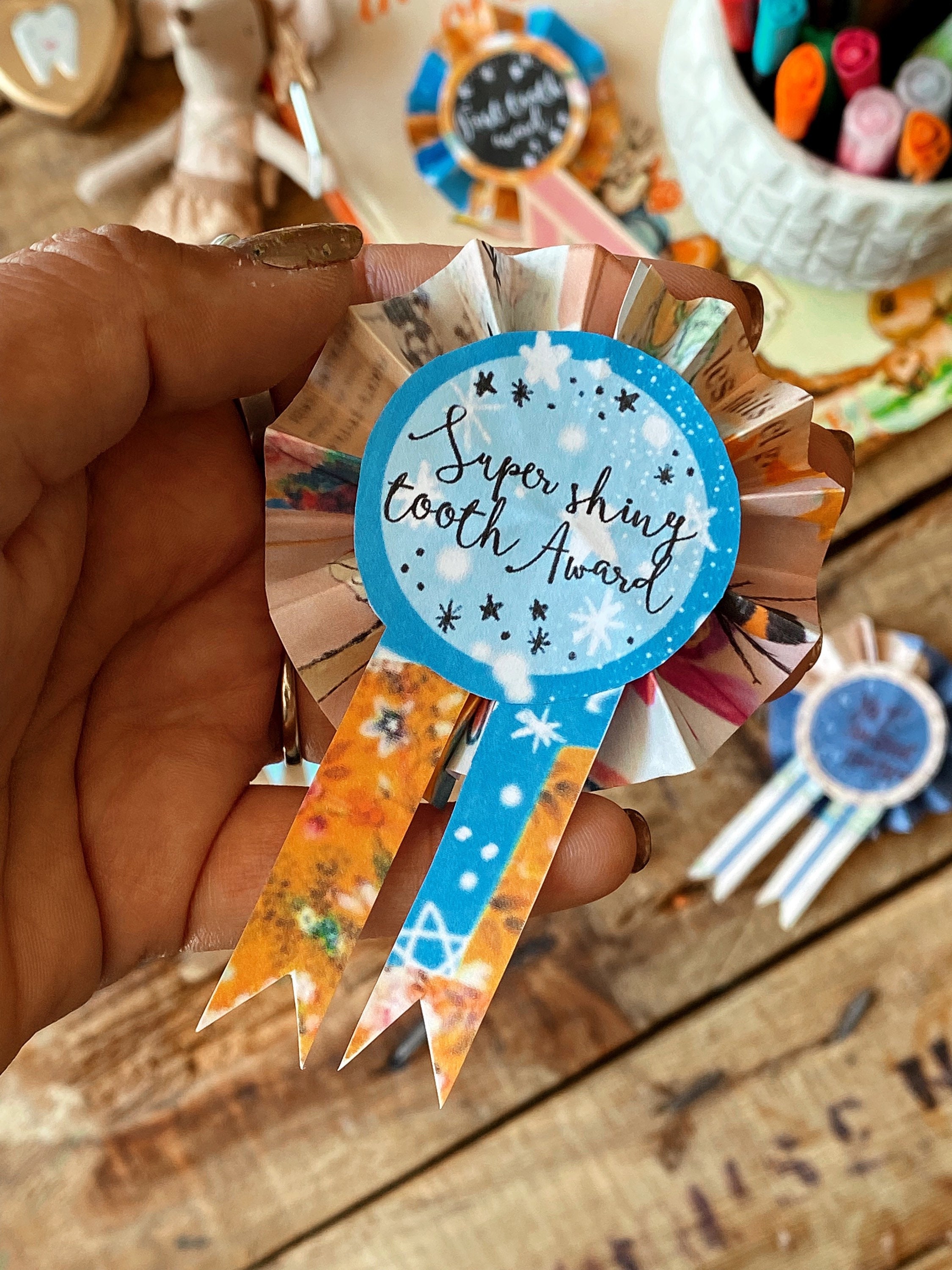 Tooth Fairy Rosette, First Tooth, Tooth Fairy Printable, Tooth Fairy ...